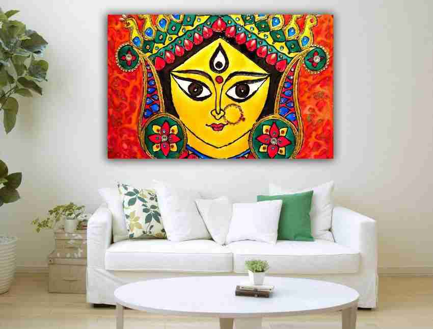 Goddess Durga Modern Art