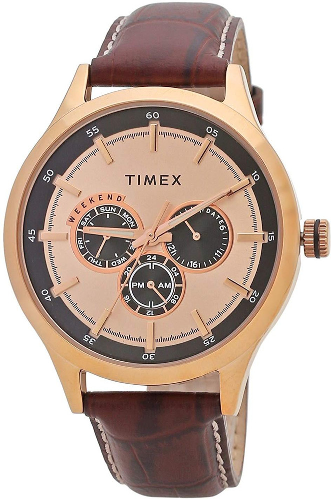 Timex Men Grey Multifunction Analogue Watch TW000T309
