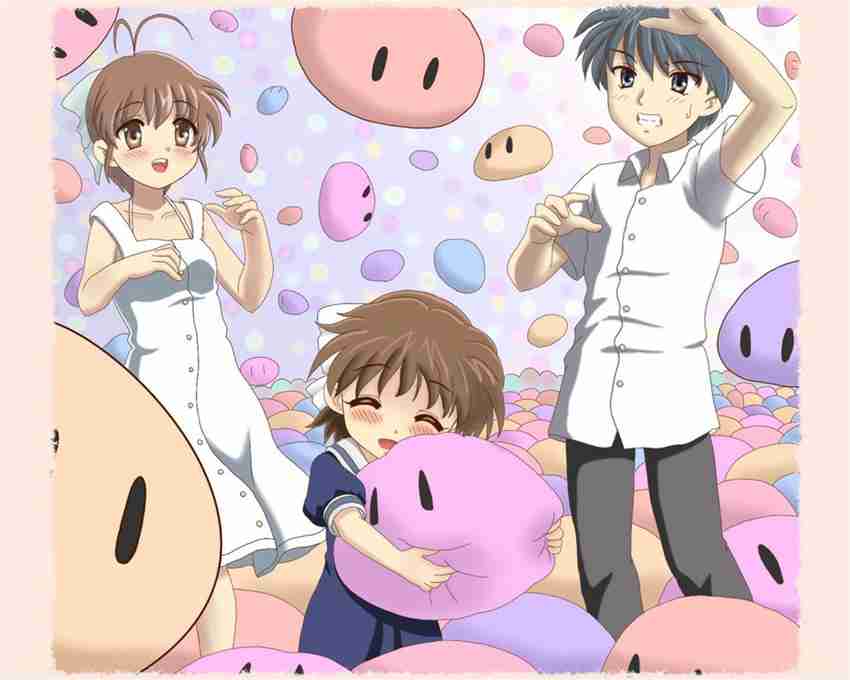 Clannad Nagisa And Ushio