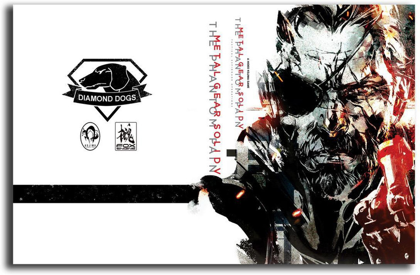 Metal Gear Solid 5 Phantom Pain Poster Metal Gear Solid V: The Phantom