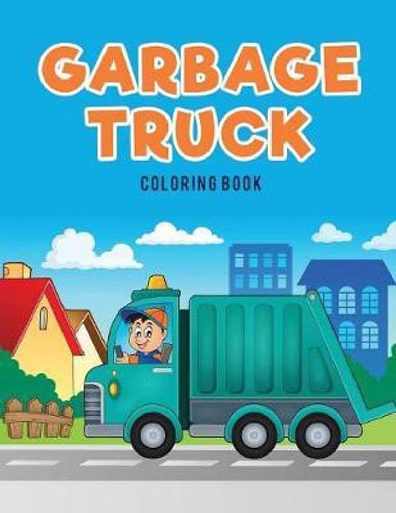 trash truck coloring pages hank
