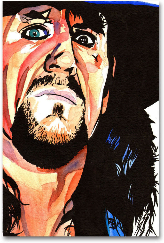 Wwe Drawing Undertaker