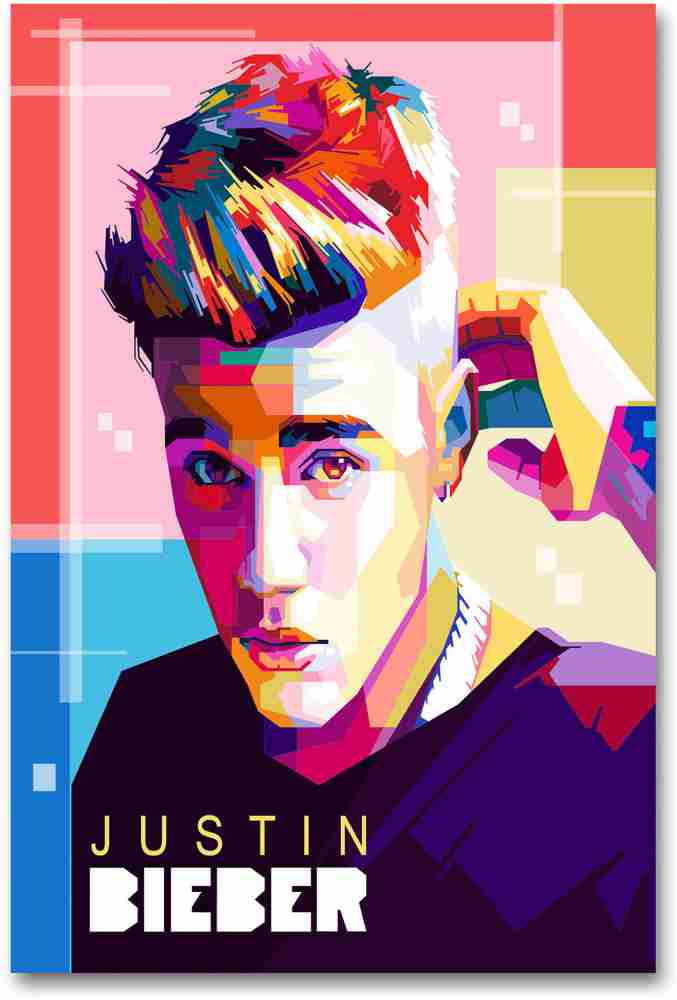 Justin Bieber Wall Decals High Resolution Photographs Singer Justin