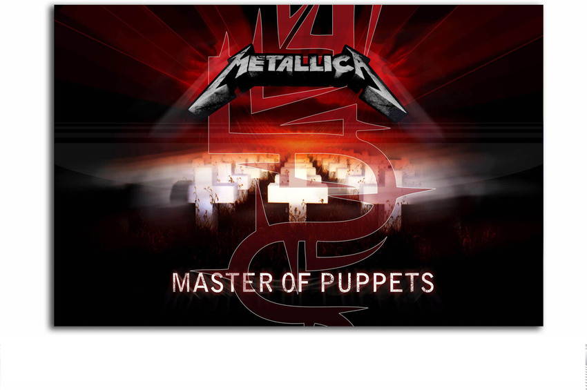 Metallica Master Of Puppets Album Cover METALLICA: MASTER OF PUPPETS