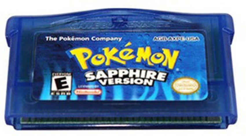 Pokemon Sapphire Cartridge