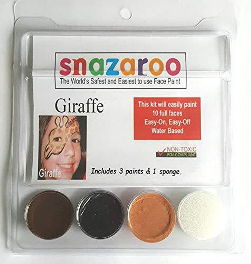 Giraffe Face Paint