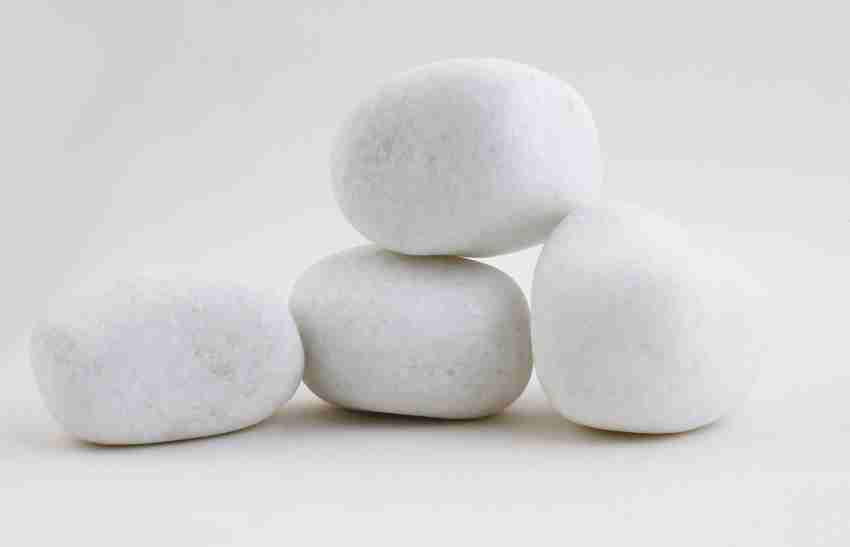 Large White Decorative Garden Stones | Shelly Lighting