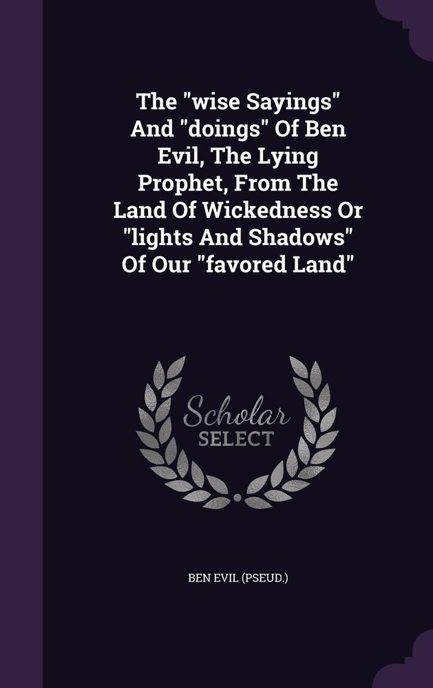 Evil Sayings
