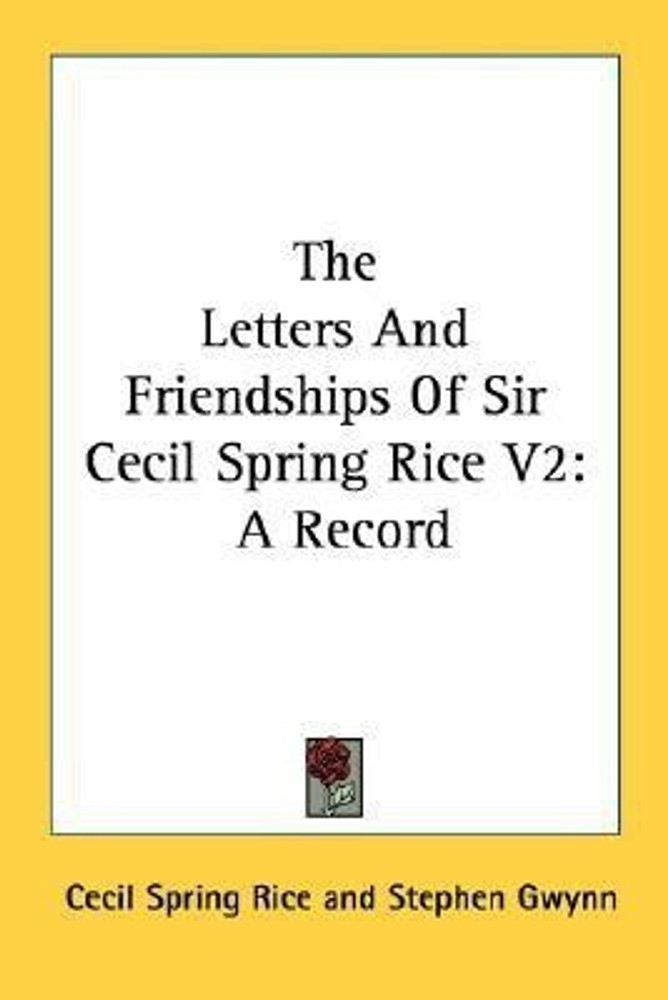 Cecil Spring Rice