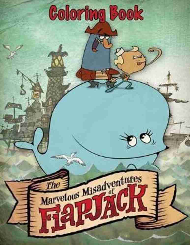 flapjack coloring pages