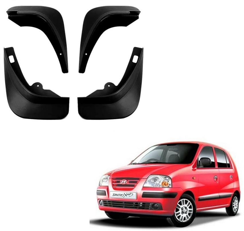 Hard Eight Front Mud Guard Rear Mud Guard For Hyundai Santro Xing NA Price in India Buy Hard Eight Front Mud Guard Rear Mud Guard For Hyundai Santro Xing NA online
