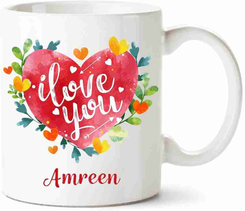 Amreen Name Logo