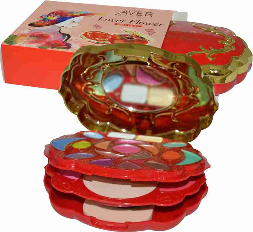 Saffron Makeup Kit Flower Shape | Best Flower Site
