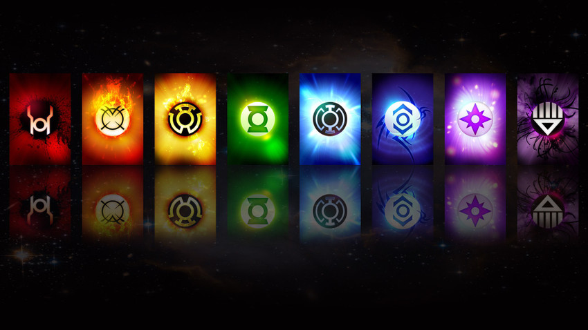Indigo Lantern Corps Wallpaper