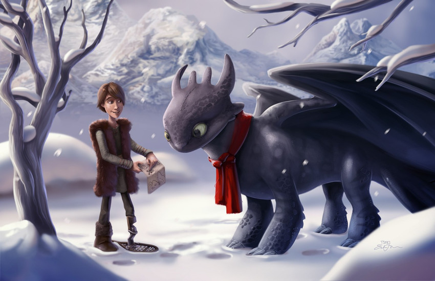 Toothless And Hiccup Wallpaper