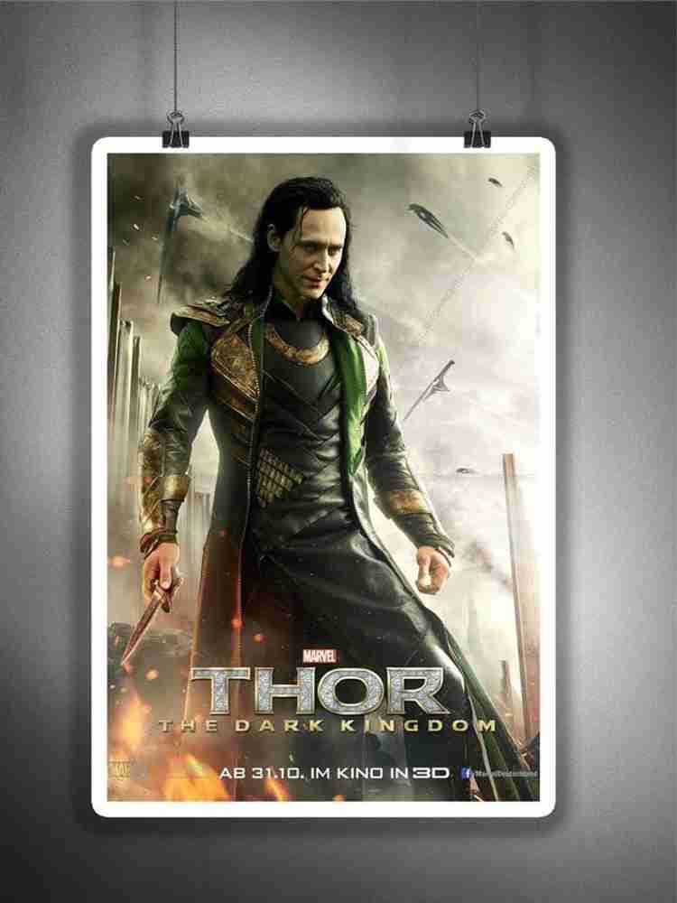Loki Thor The Dark World Poster