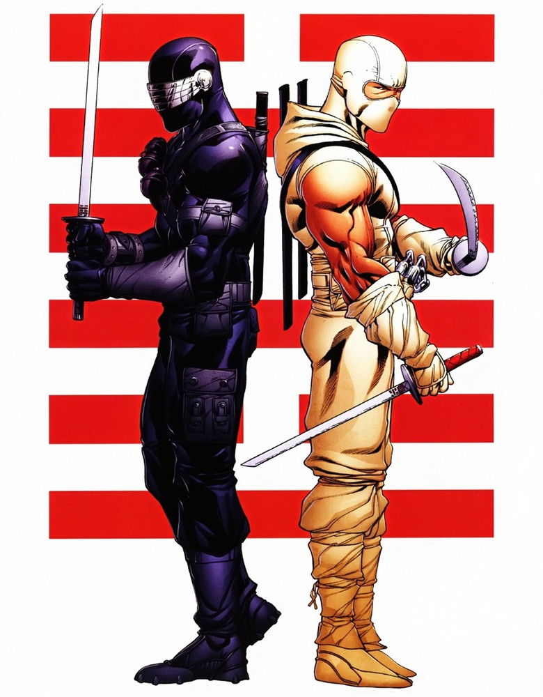 Storm Shadow Vs Snake Eyes Wallpaper