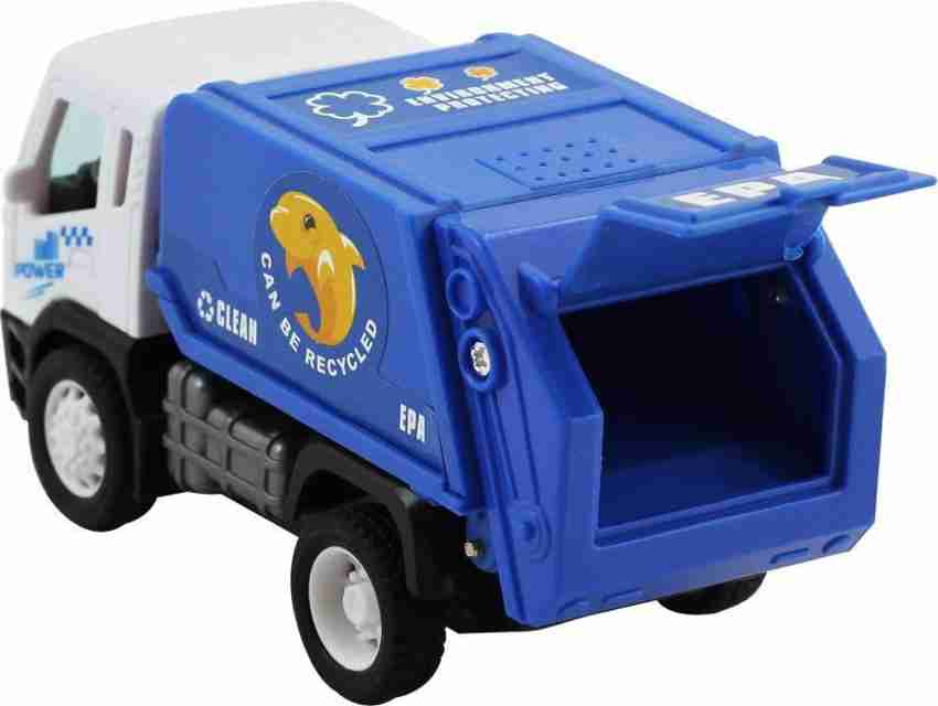 Blue Garbage Truck Toys