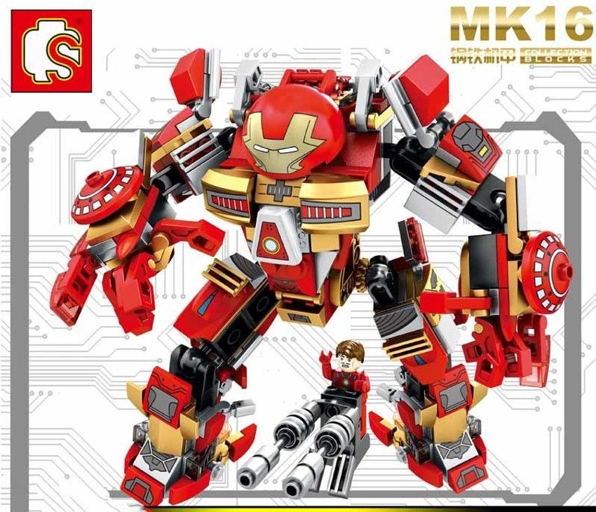 Lego Iron Man Mark 16
