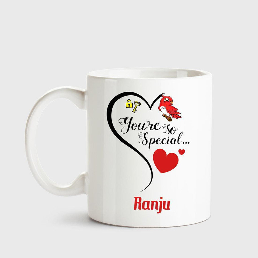 Ranju Name Logo