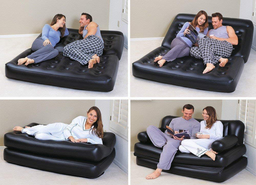 5 in 1 air sofa bed flipkart store