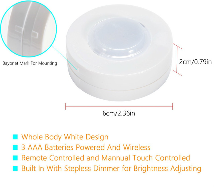 Wireless Dimmable Led Puck Lights | Shelly Lighting
