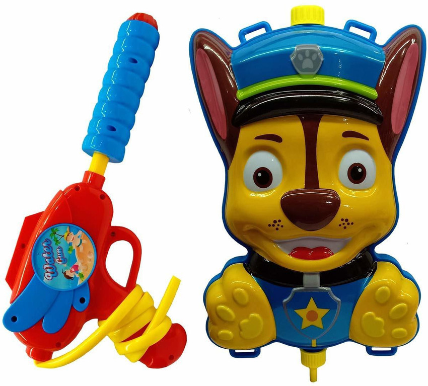 Paw Patrol Backpack With Water Gun Marshall Toy Guns