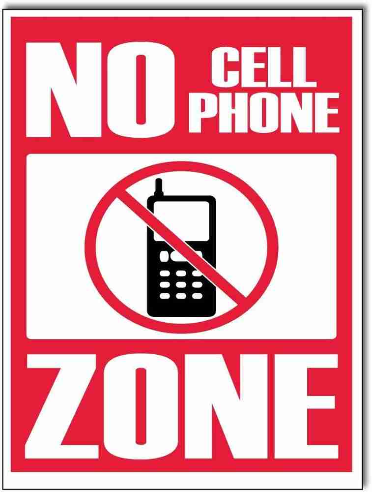 No Cell Phone Zone