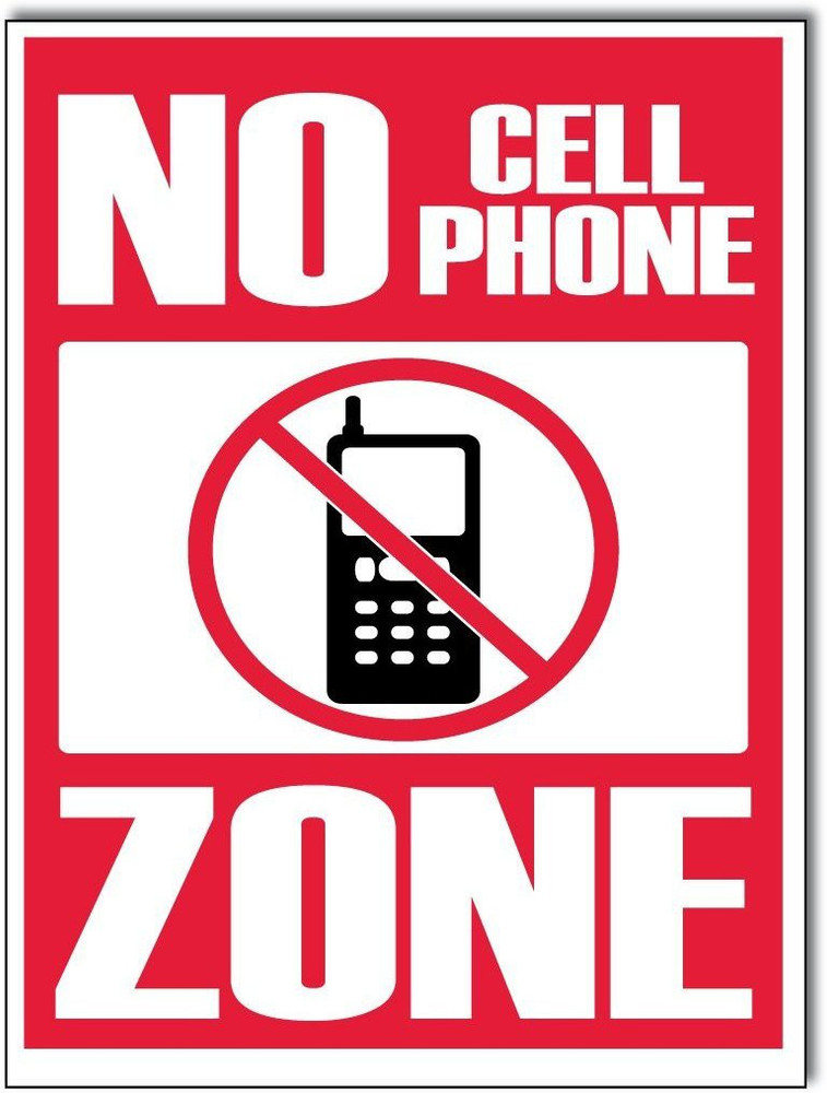 Art No Cell Phones