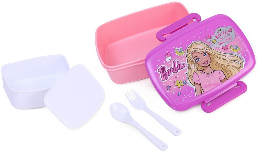 Barbie Children's Student Compartment Sealed Fruit Food Box, 52% OFF