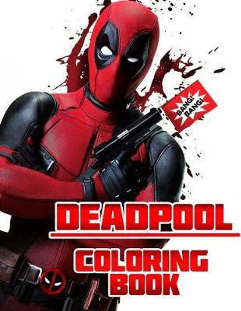 Deadpool Coloring Book Pages