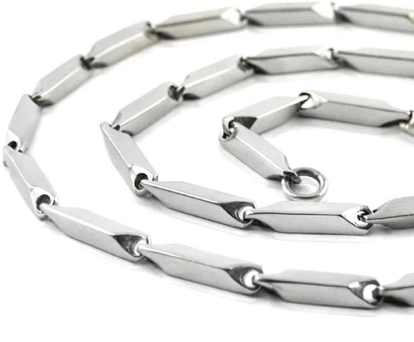 SILVERISH Platinum Plated Chain for Girls Silver Plated Chain for Women 2MM Artificial Platinum Plated Stainless Steel Chain Price in India Buy SILVERISH Platinum Plated Chain for Girls Silver Plated ...