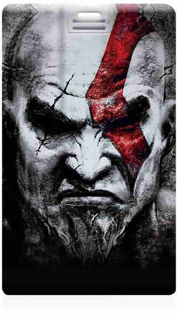 Kratos Face Drawing