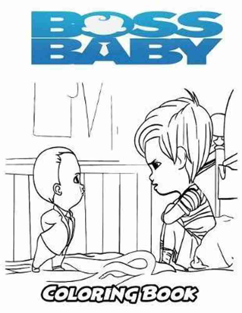 the boss baby coloring pages