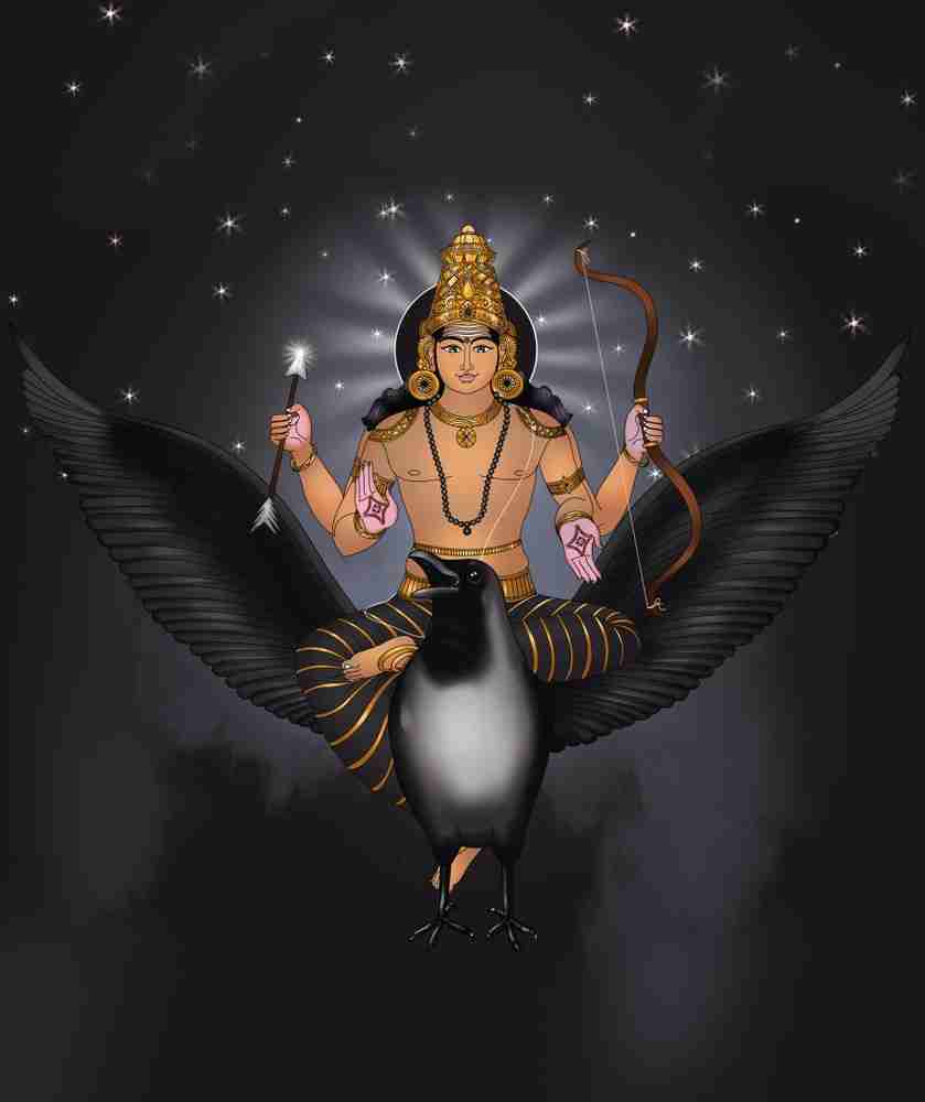 Shani Dev Poster God Poster for Room Religious Poster Poster for any Room HD Poster for Home Office Gym Decor 300 GSM Thick Paper Print Paper Print Religious posters in India Buy art film design movie