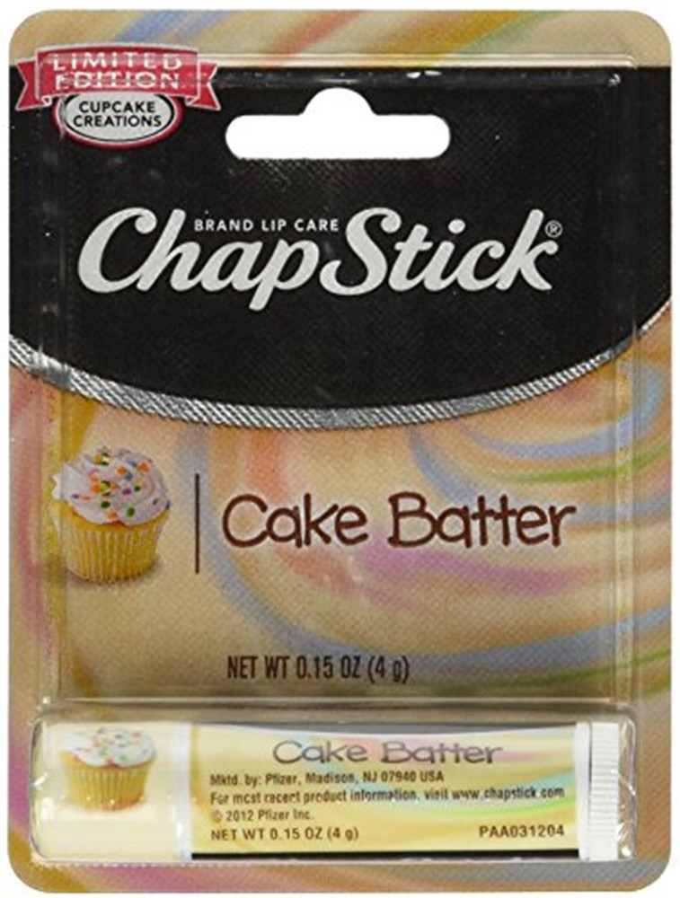 Chapstick Cake Batter