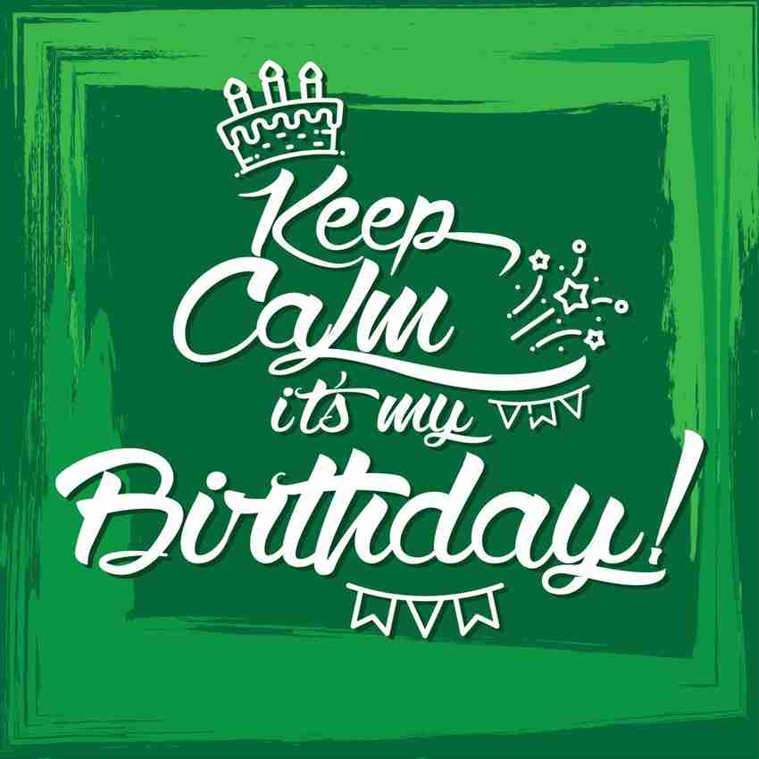 Keep Calm Posters Birthday