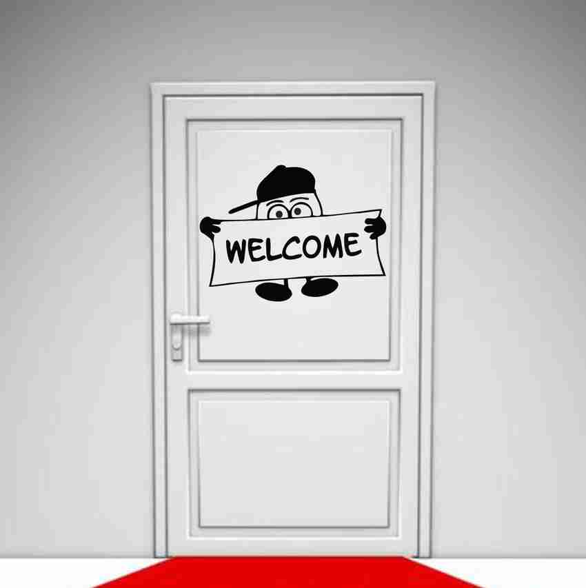 Door Decal Quotes Wildartcreation 86 Cm Door Sticker Welcome My