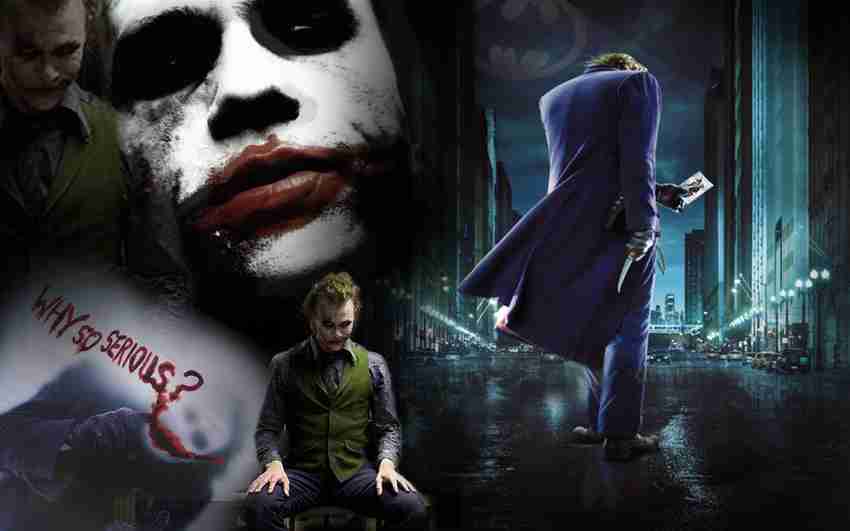 Dark Knight Joker Why So Serious Wallpaper