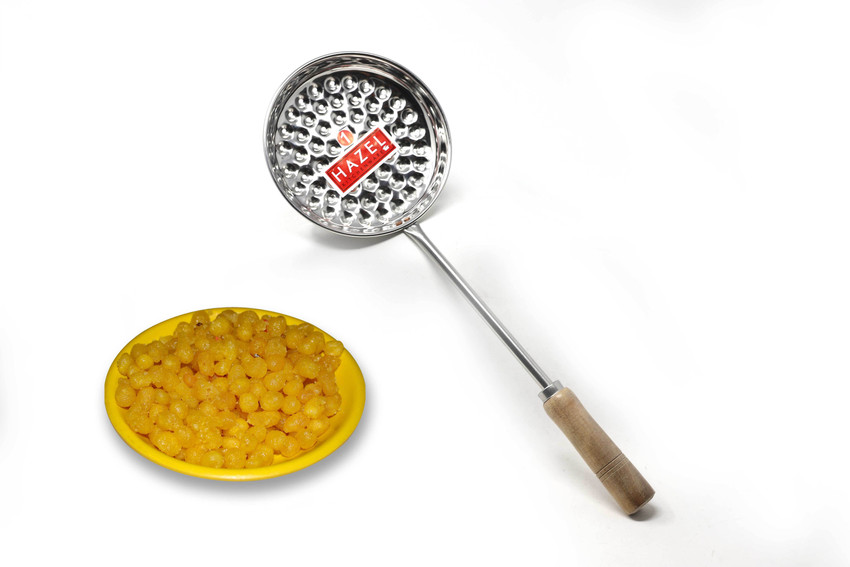 Perforated Spoon For Boondi