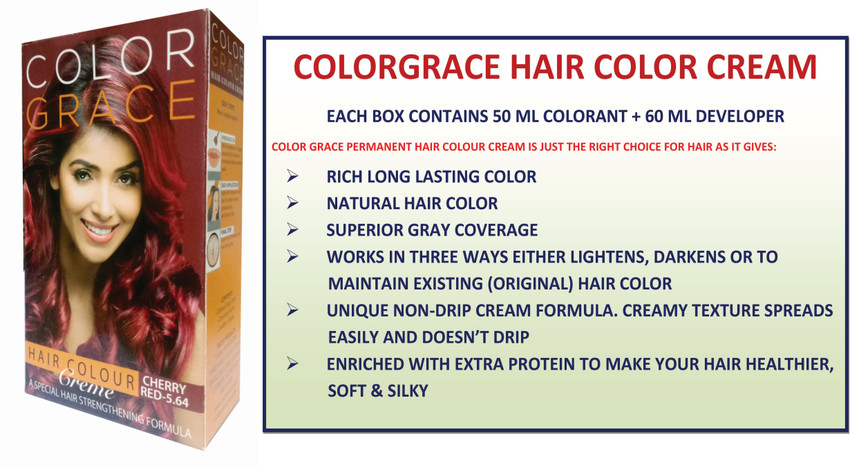 Cherry Red Hair Color Chart