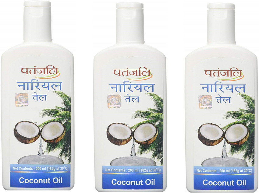 Patanjali coconut hair oil store