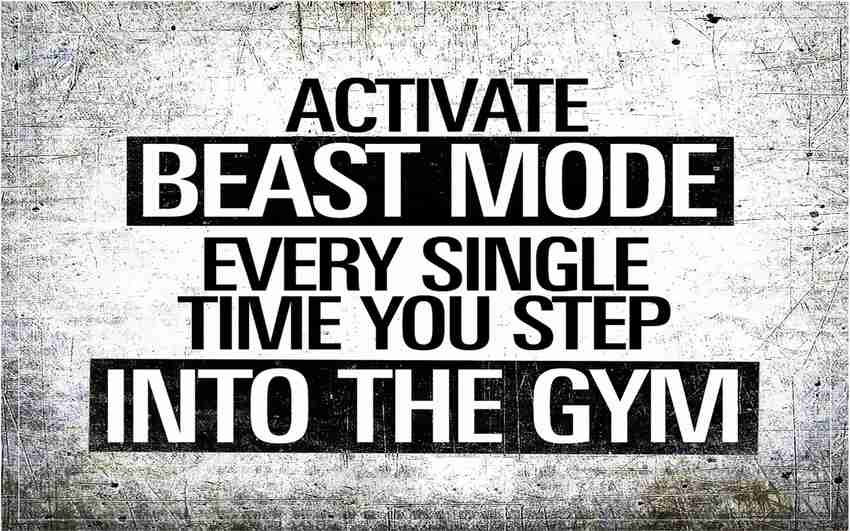 Beast Mode Activated Wallpaper