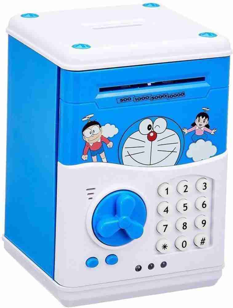 HornFlow Doraemon Money Safe Bank ATM Electronic Piggy Bank Coin Bank Price in India Buy HornFlow Doraemon Money Safe Bank ATM Electronic Piggy Bank Coin Bank online at Flipkart