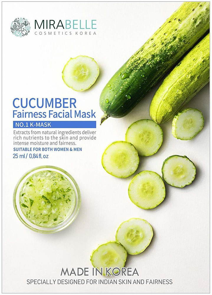 Cucumber Face Mask Men