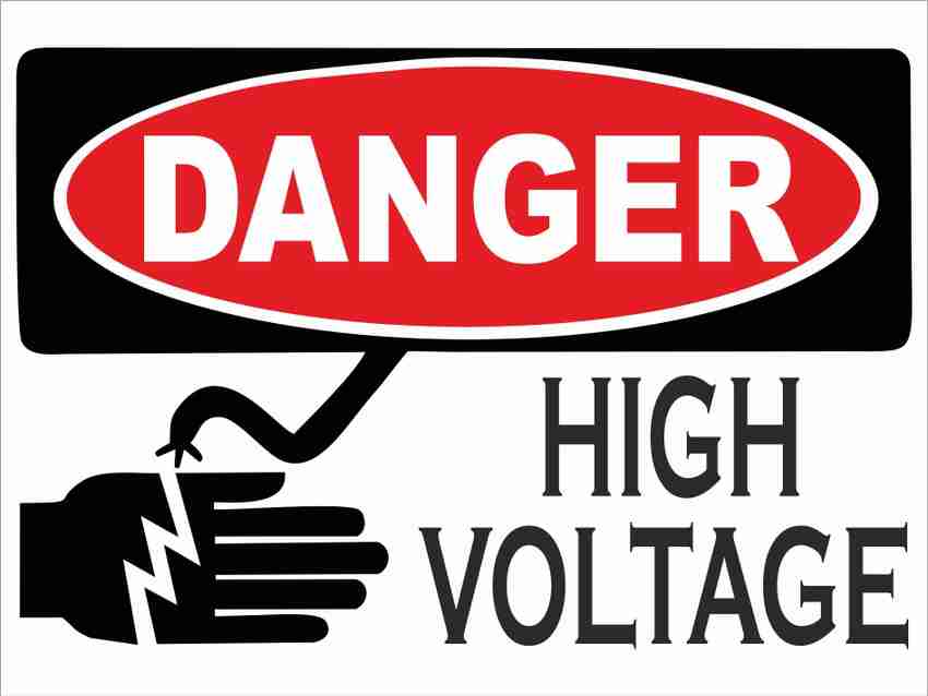 Danger High Voltage Sign In Hindi