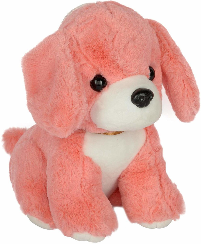 Pink Dog Stuffed Animal