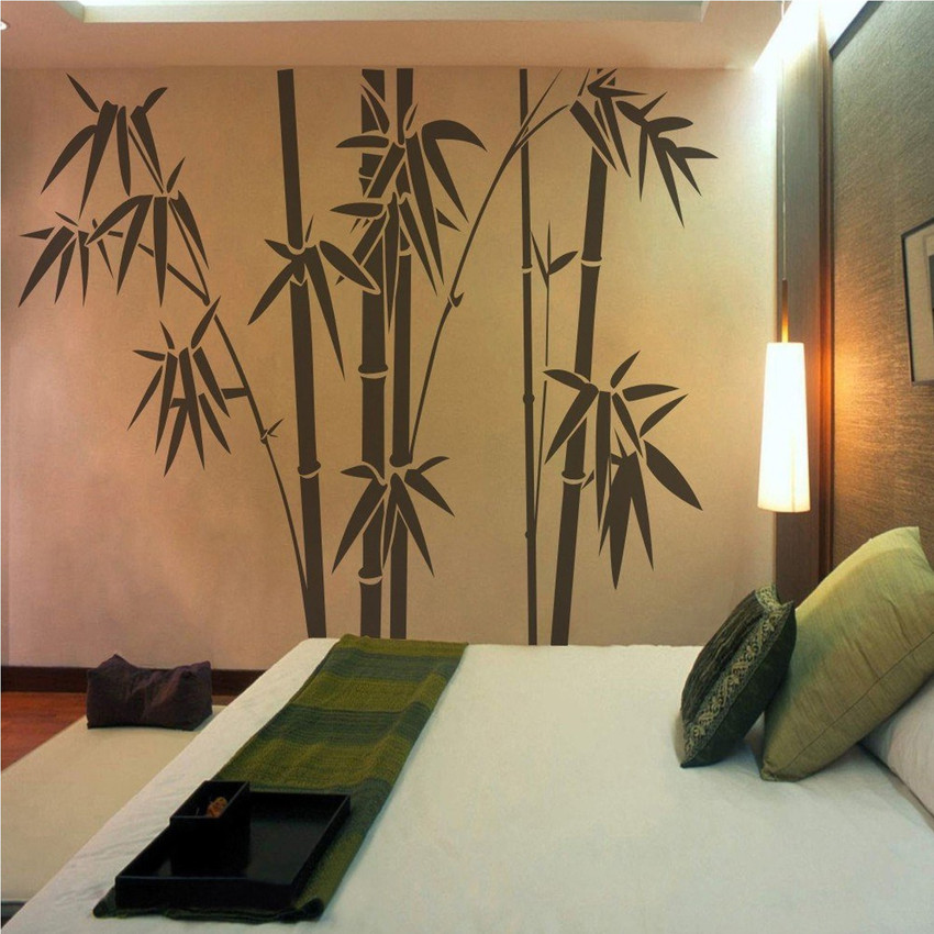 Bamboo Wall Art Designs Wall Hanging Art Set A Exotic Home Wall