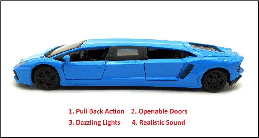 Lamborghini Limo Blue
