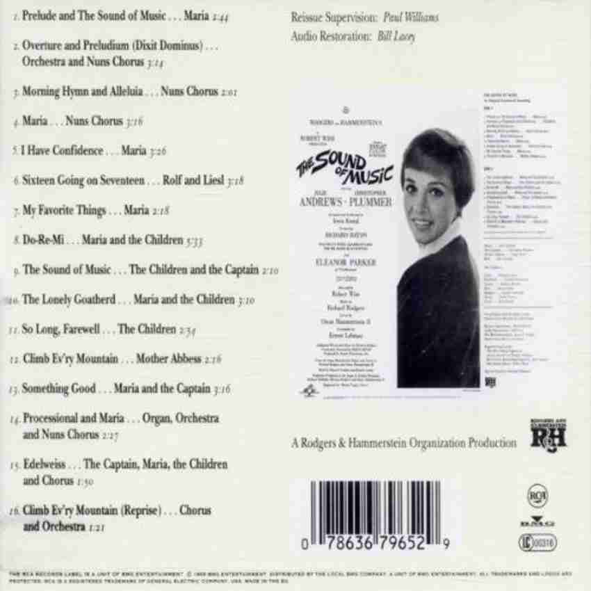 The Sound Of Music 1965 Soundtrack